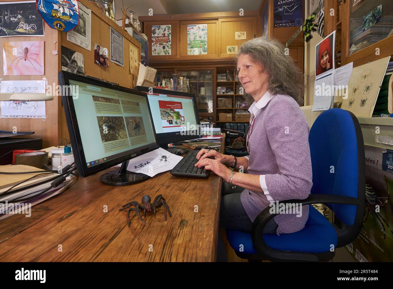 France, Paris (75), National Museum of Natural History, Laboratory of ...
