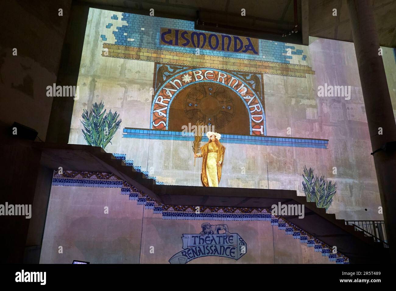 France, Paris, Grand Palais Immersif at the Opera Bastille premises ...