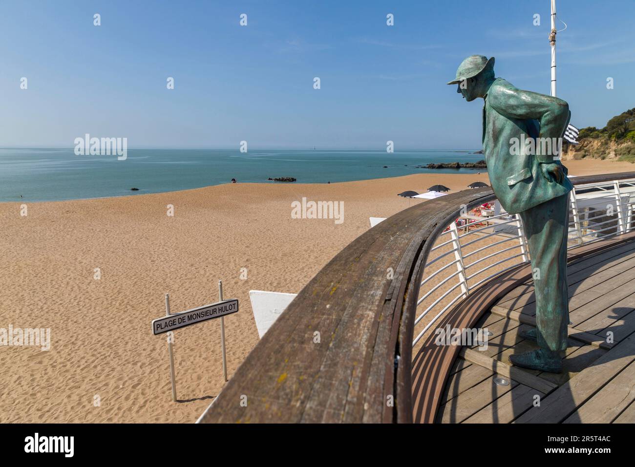 France, Loire-Atlantique (44), Saint-Nazaire, Saint-Marc-sur-Mer, plage ...