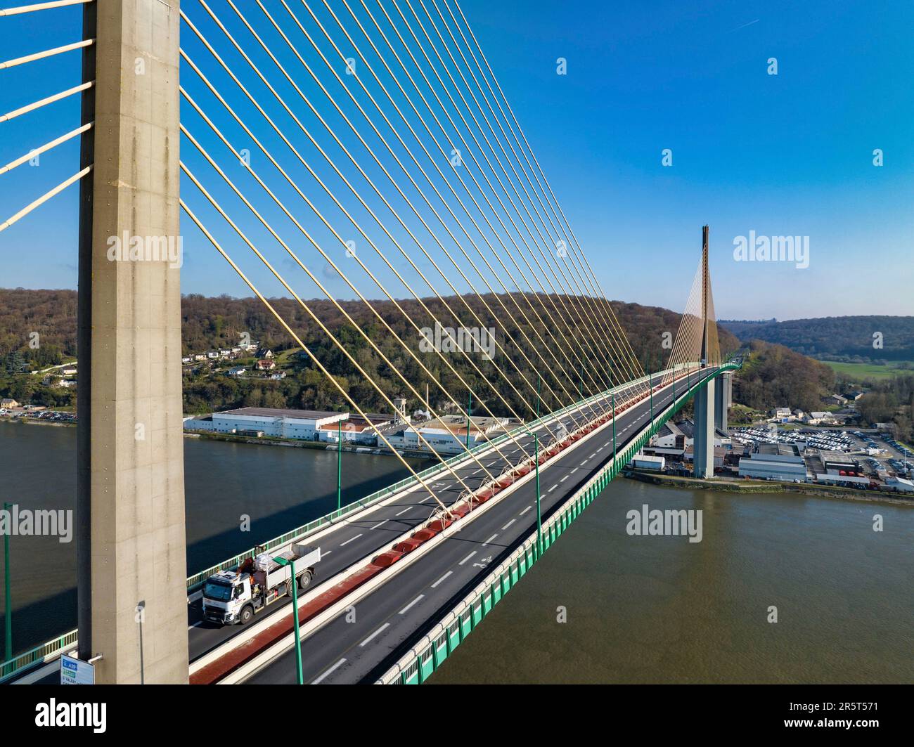 Brotonne bridge hi-res stock photography and images - Alamy