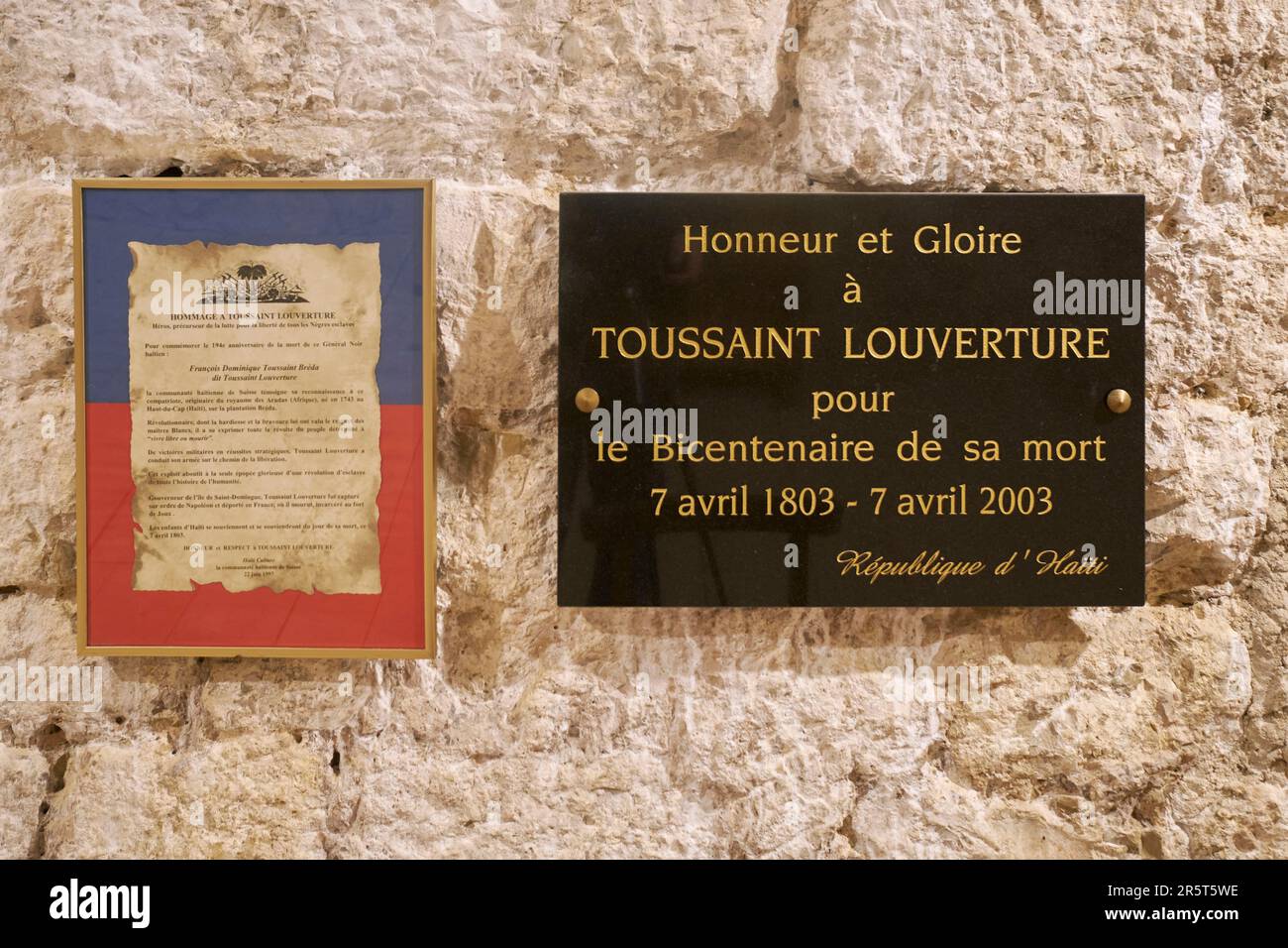 France, Doubs, La Cluse et Mijoux, Joux castle, prison of Toussaint ...