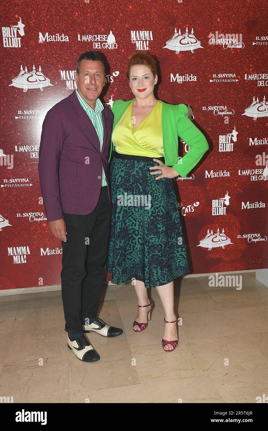 Rome, Italy. 05th June, 2023. Rome, Sistina Theater Presentation of the ...