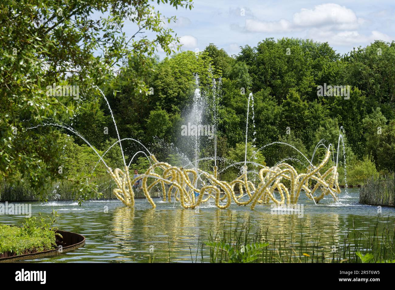 France, Yvelines, Versailles, park of the Palace of Versailles ...