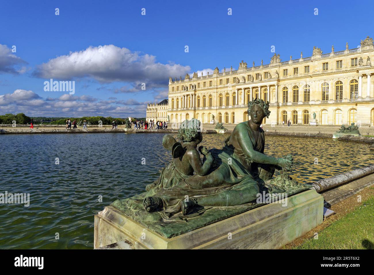 France, Yvelines, Versailles, park of the Palace of Versailles ...