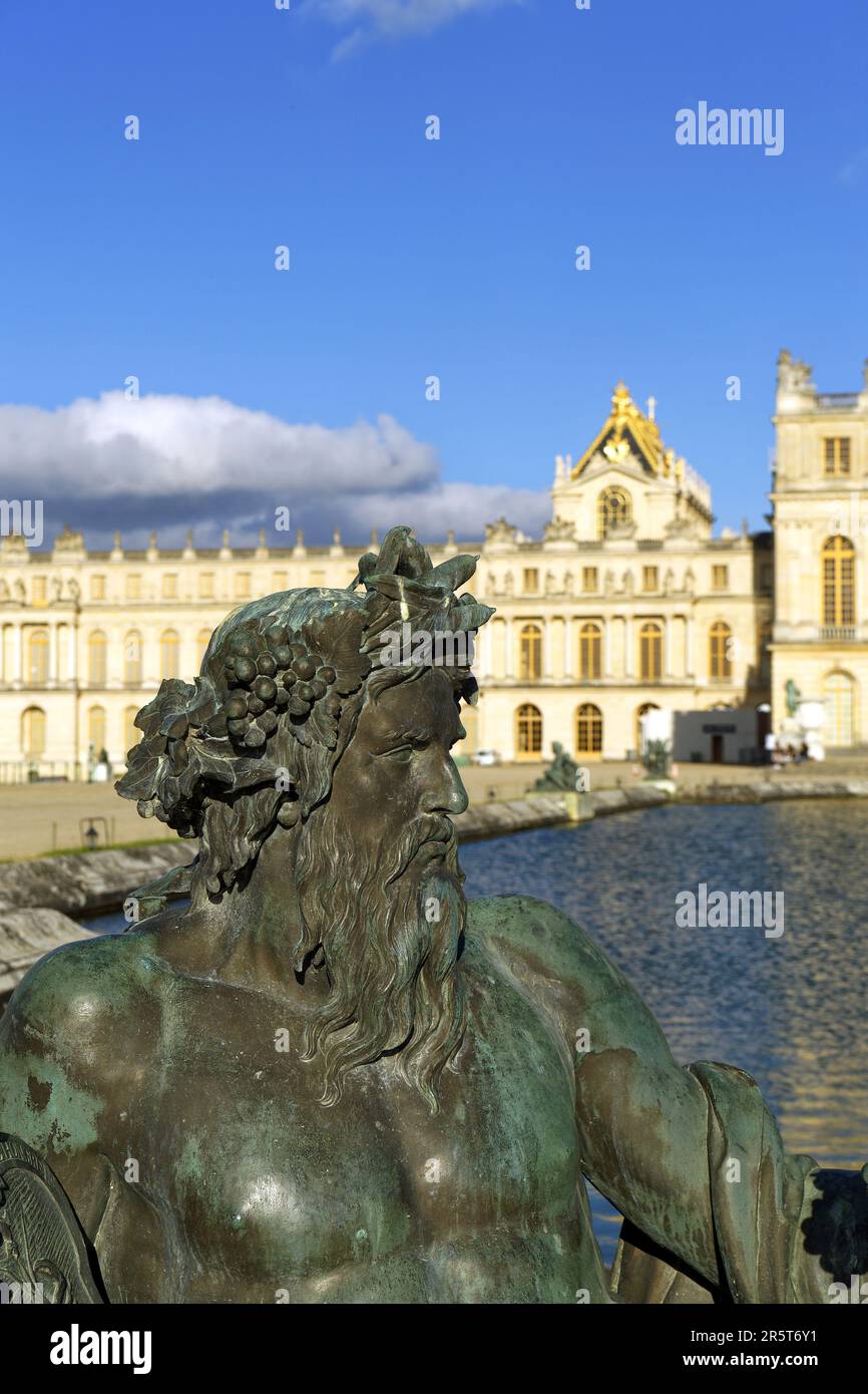 France, Yvelines, Versailles, park of the Palace of Versailles ...