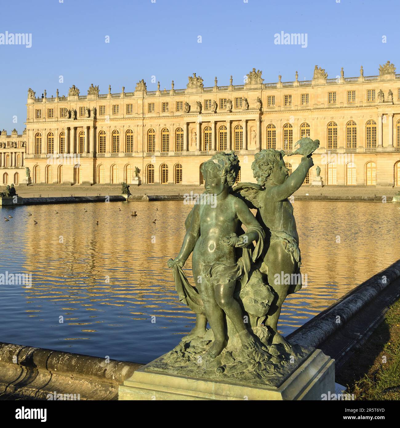 France, Yvelines, Versailles, park of the Palace of Versailles ...