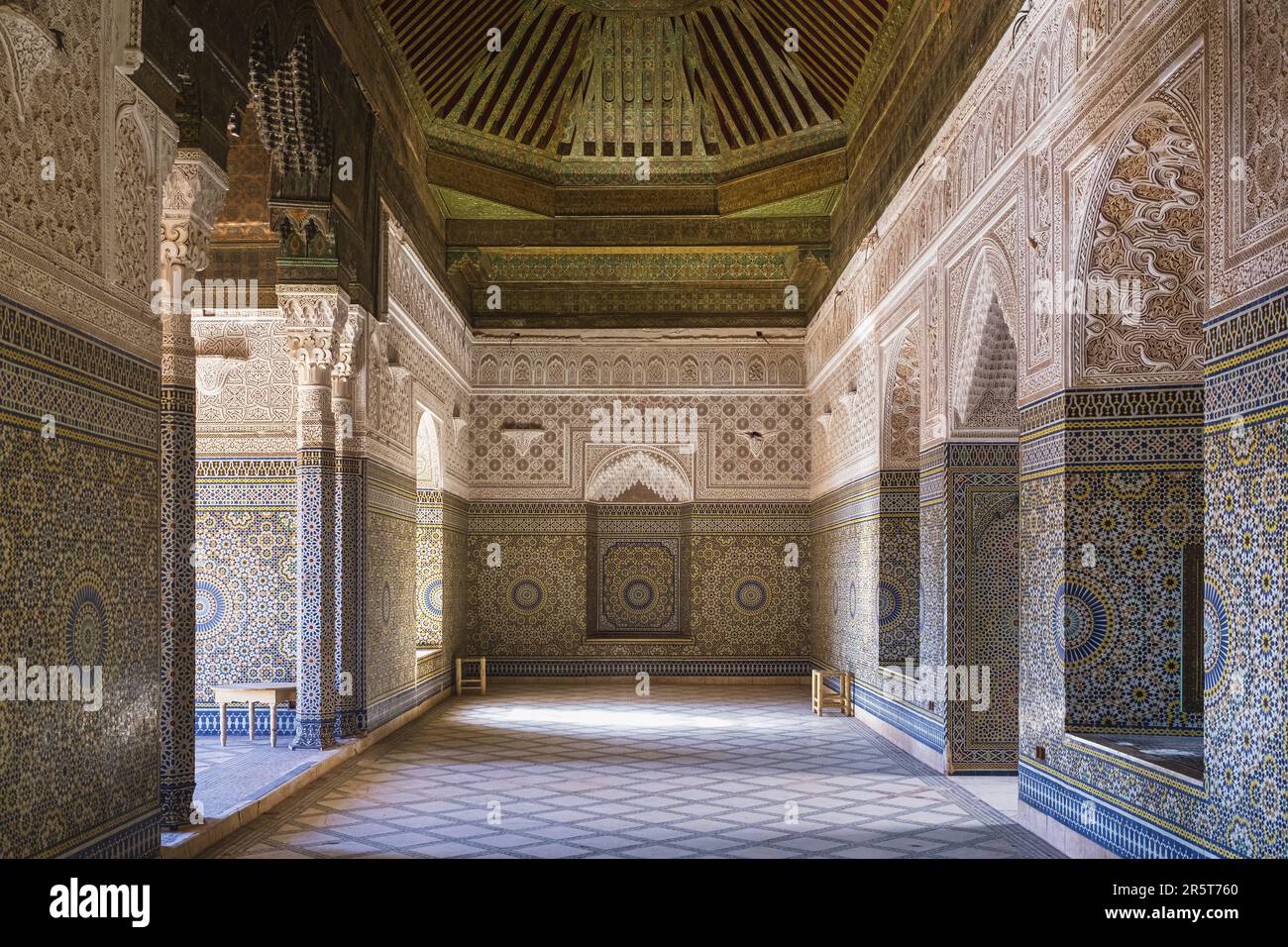 Morocco, Telouet, Kasbah of Telouet or the Glaoui Palace Stock Photo ...