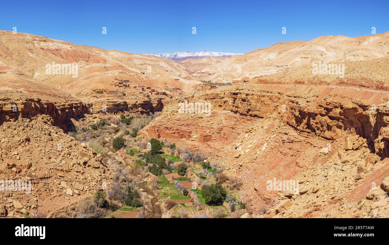 Morocco, Ounila Valley, Assaka village Stock Photo - Alamy