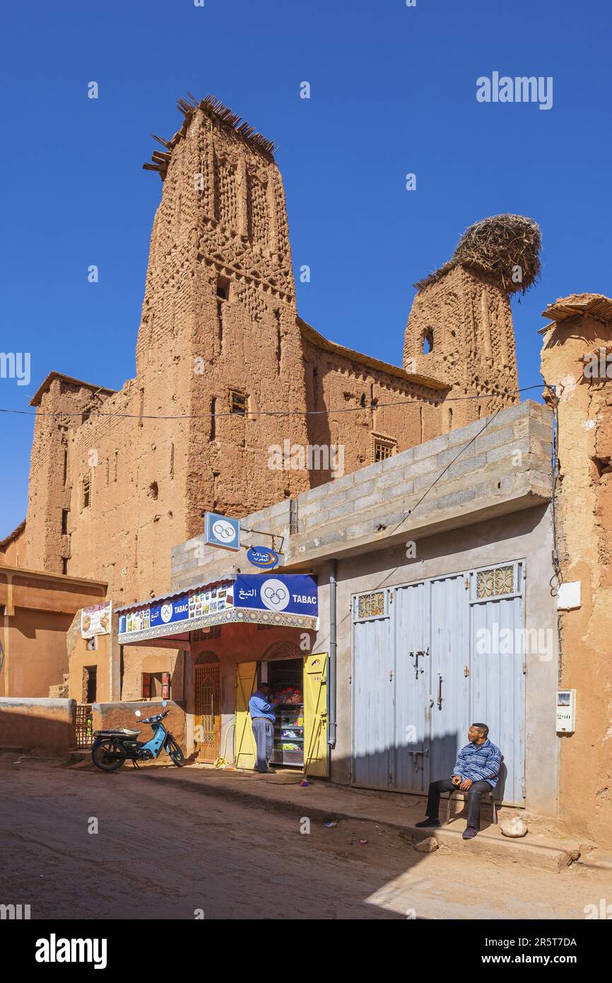 Morocco, Roses Valley, village of Bou Tharar Stock Photo - Alamy