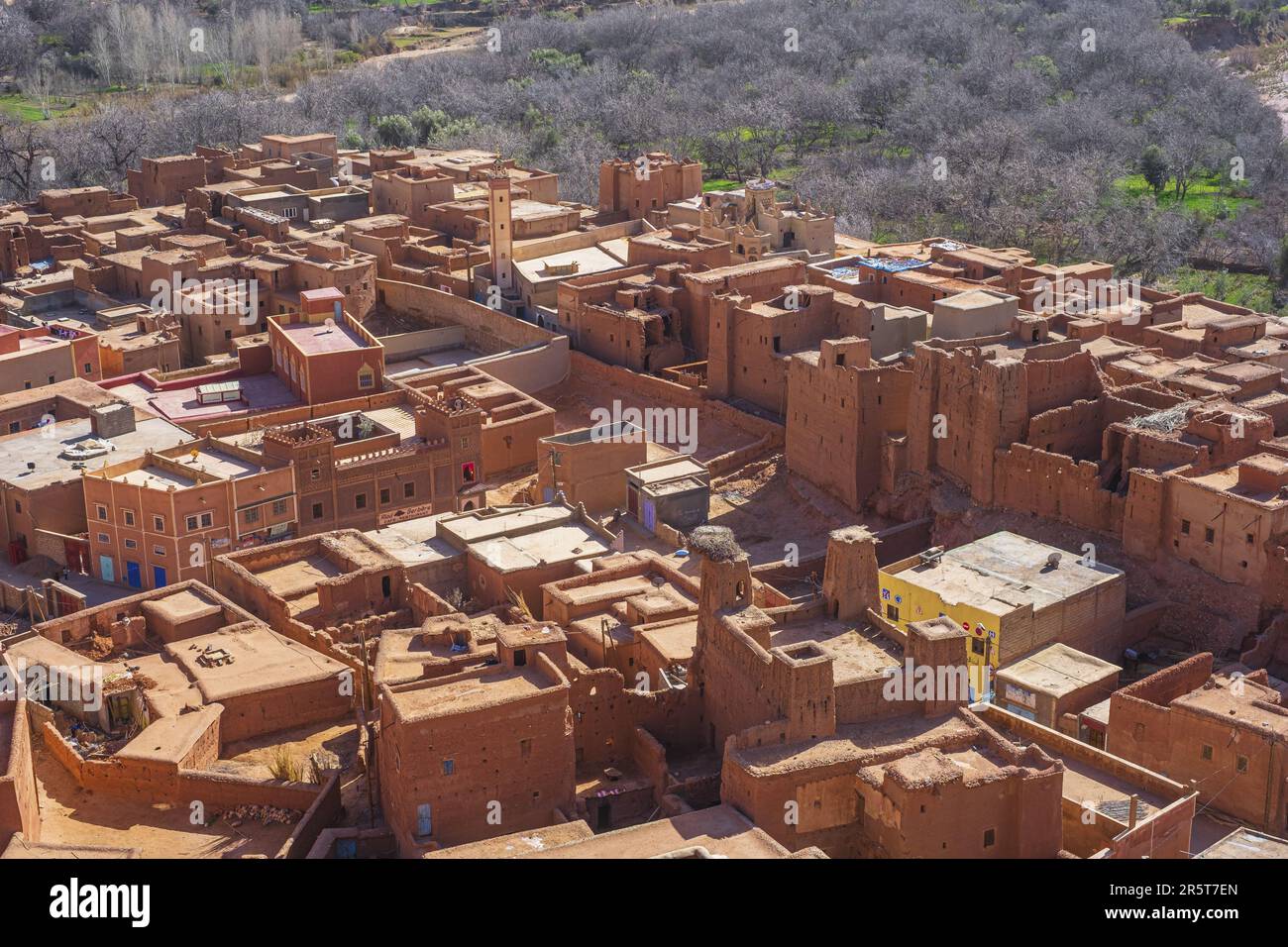 Morocco, Roses Valley, village of Bou Tharar Stock Photo - Alamy