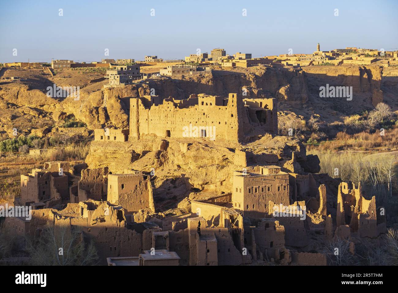 Morocco, Roses Valley, surroundings of El Kelaâ M'Gouna, Kasbah Mirna ...
