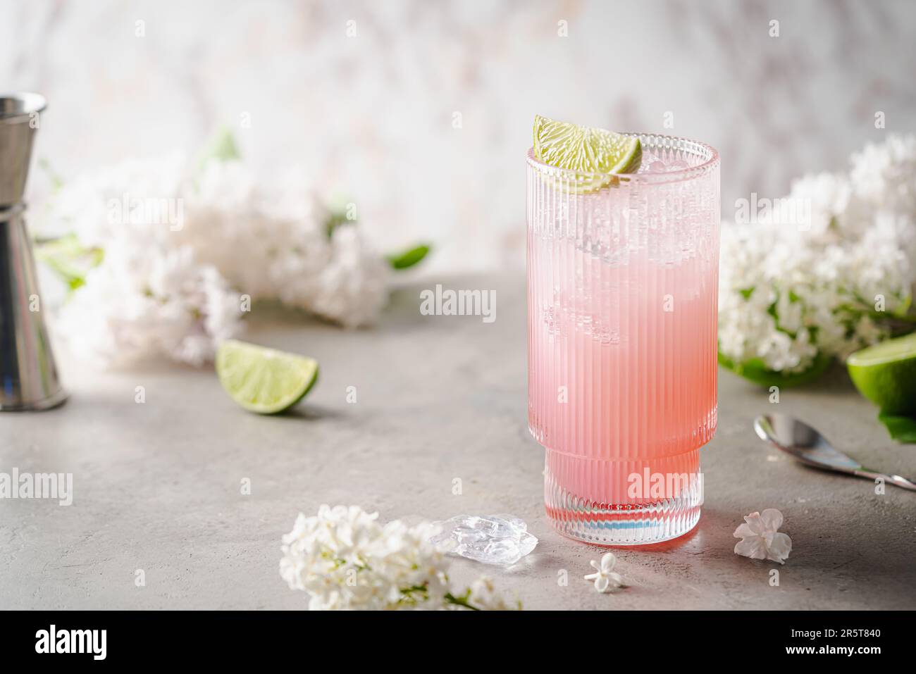 Summer refreshing drink Stock Photo - Alamy