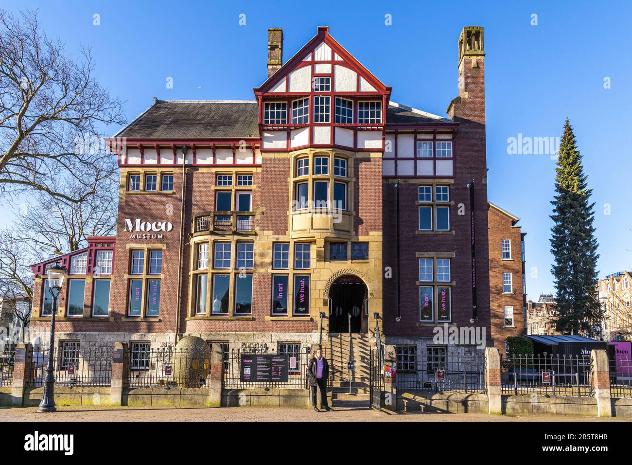 Netherlands, Northern Holland province, Amsterdam, The Moco Museum in ...