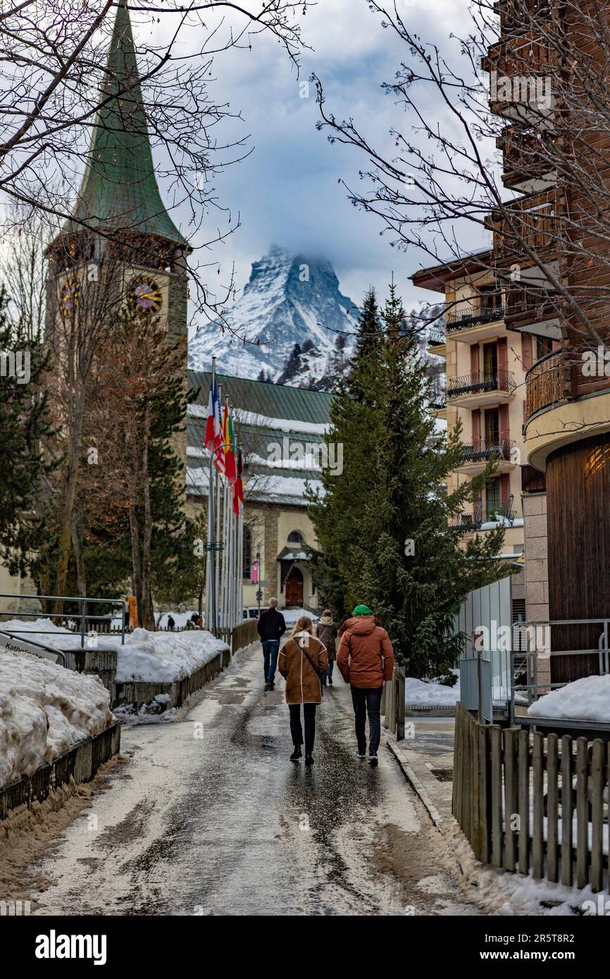 Zermatt, Switzerland - The home of the Matterhorn in the Swiss Alps ...