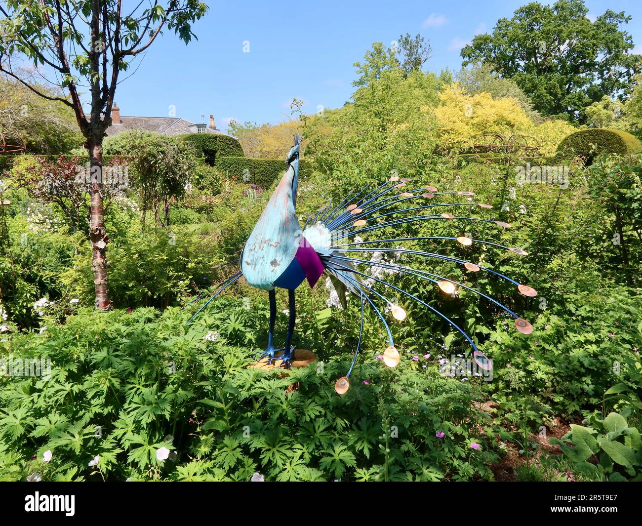 Stowmarket, Suffolk - 4 June 2023 : Helmingham Hall, Art and gardens on ...