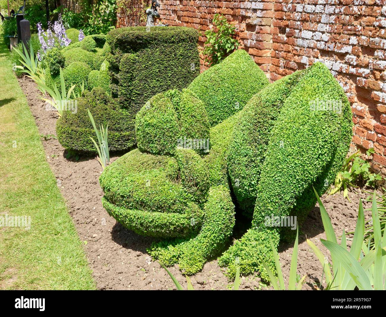 Stowmarket, Suffolk - 4 June 2023 : Helmingham Hall, Art and gardens on ...