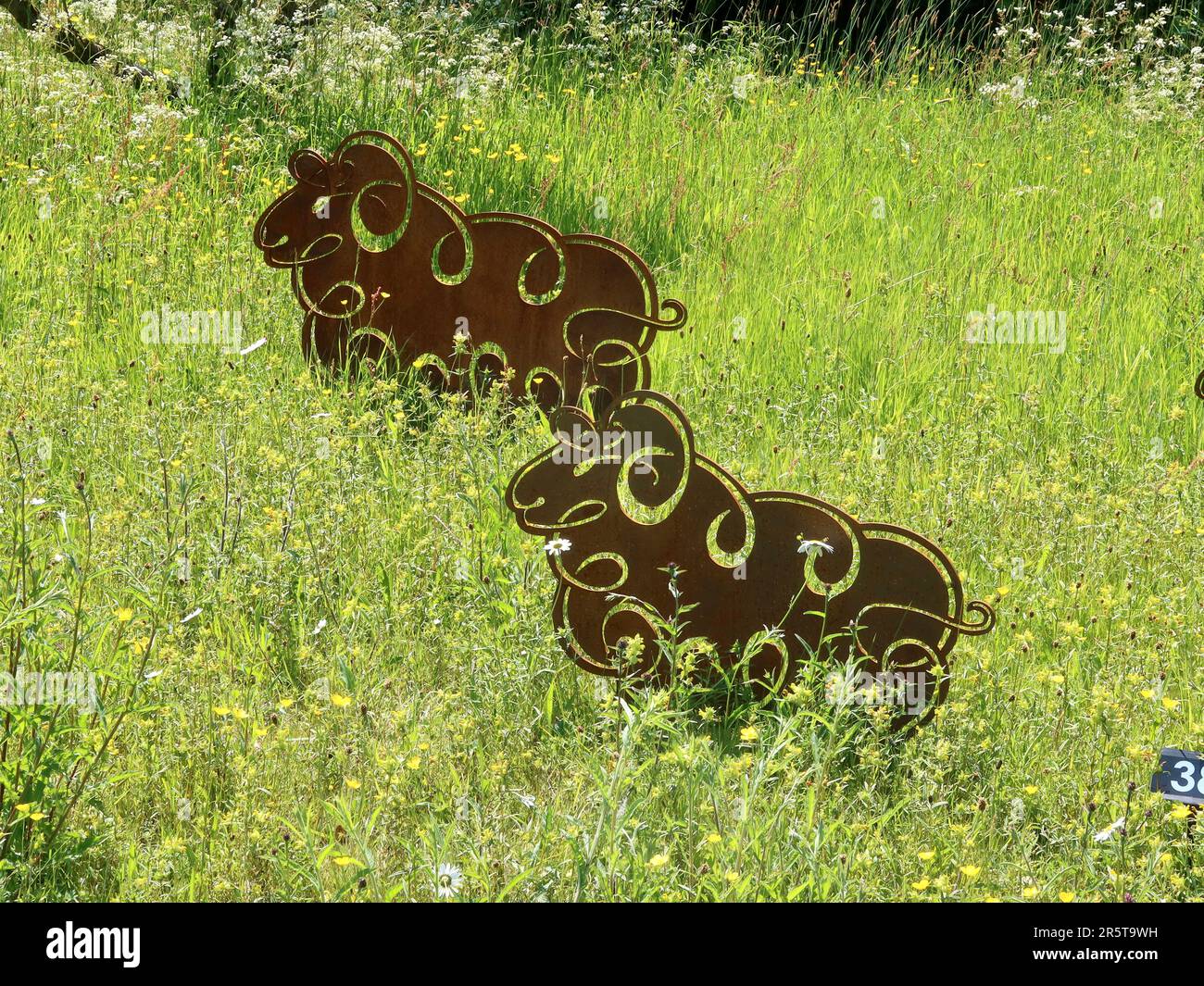 Stowmarket, Suffolk - 4 June 2023 : Helmingham Hall, Art and gardens on ...