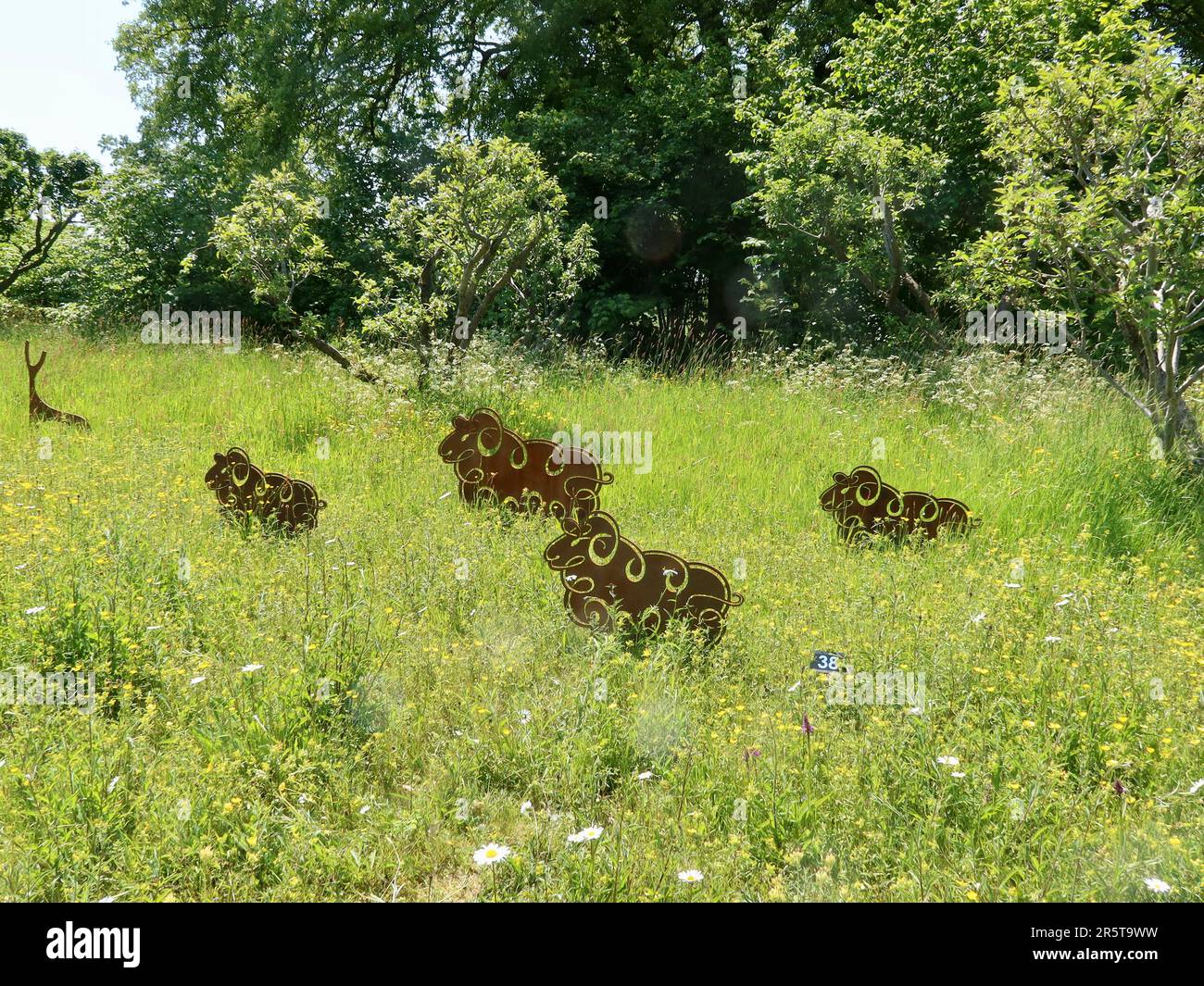 Stowmarket, Suffolk - 4 June 2023 : Helmingham Hall, Art and gardens on ...