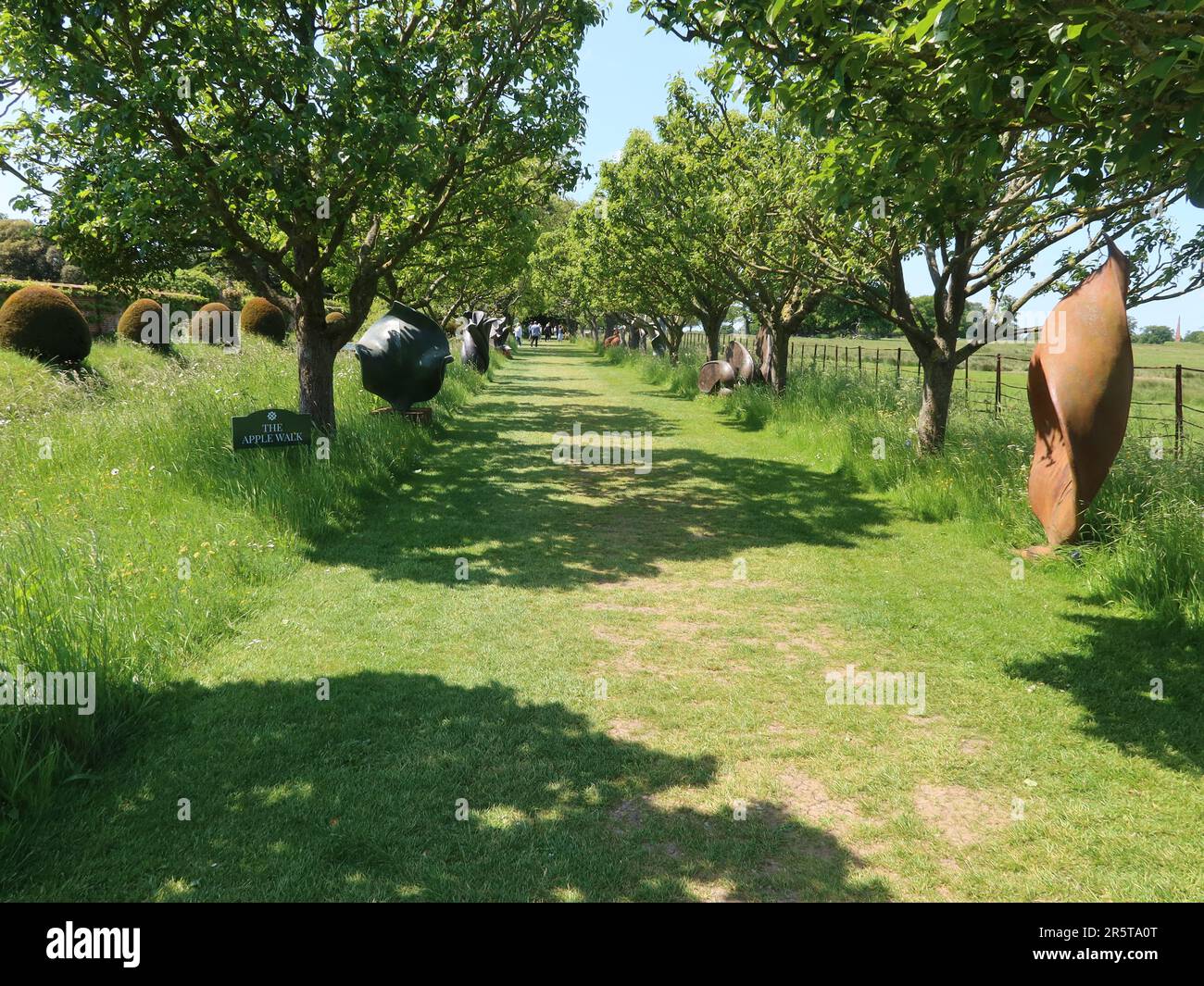 Stowmarket, Suffolk - 4 June 2023 : Helmingham Hall, Art and gardens on ...