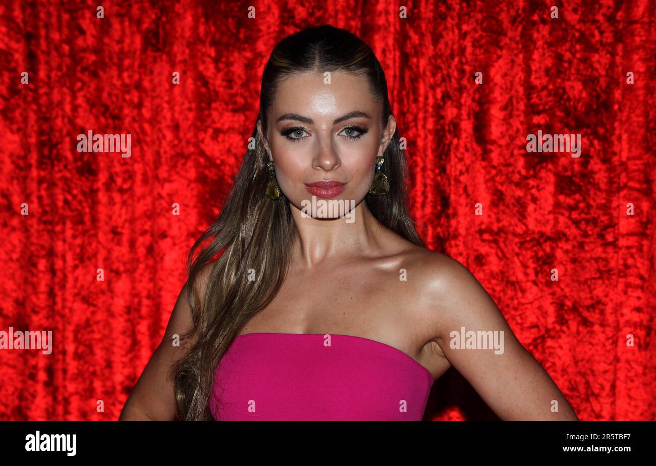 Manchester. UK. Charlotte Jordan at the British Soap Awards 2023. The ...