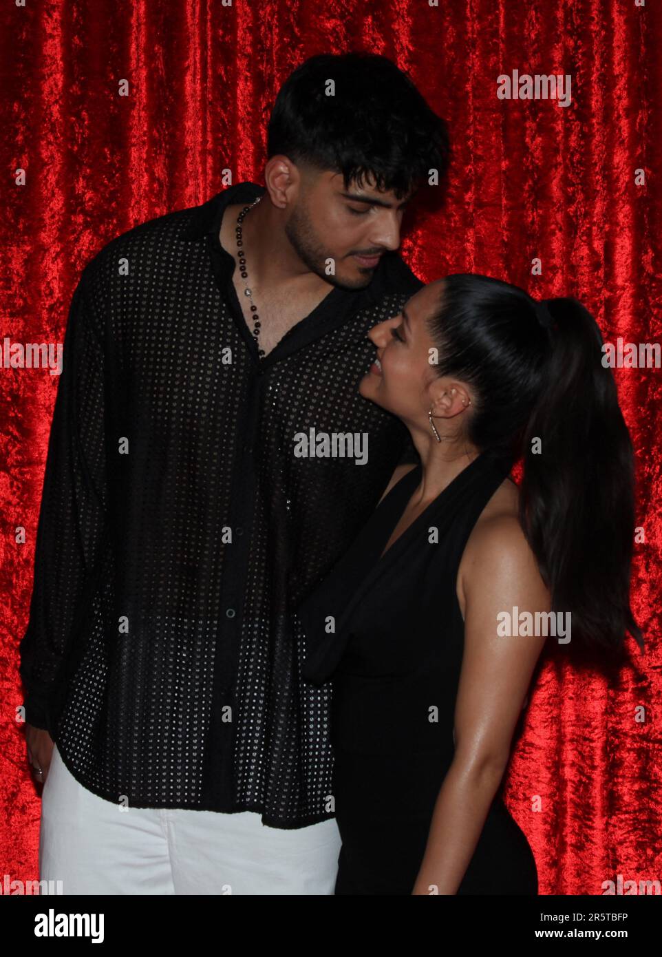 Manchester. UK. Rahul Arya at the British Soap Awards 2023. The Lowry Theatre. 3rd June 2023 ...