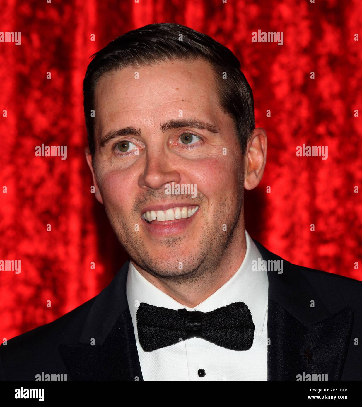 Manchester. UK. Gareth Pierce at the British Soap Awards 2023. The ...