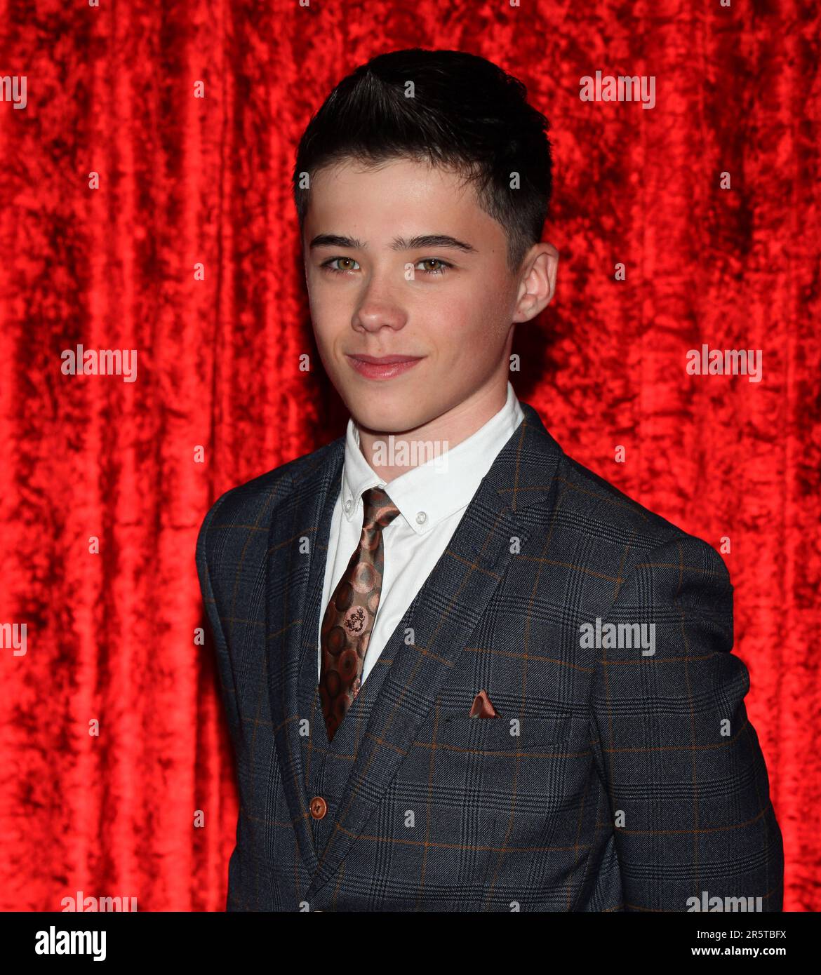 Manchester. UK. Jayden Fox at the British Soap Awards 2023. The Lowry ...