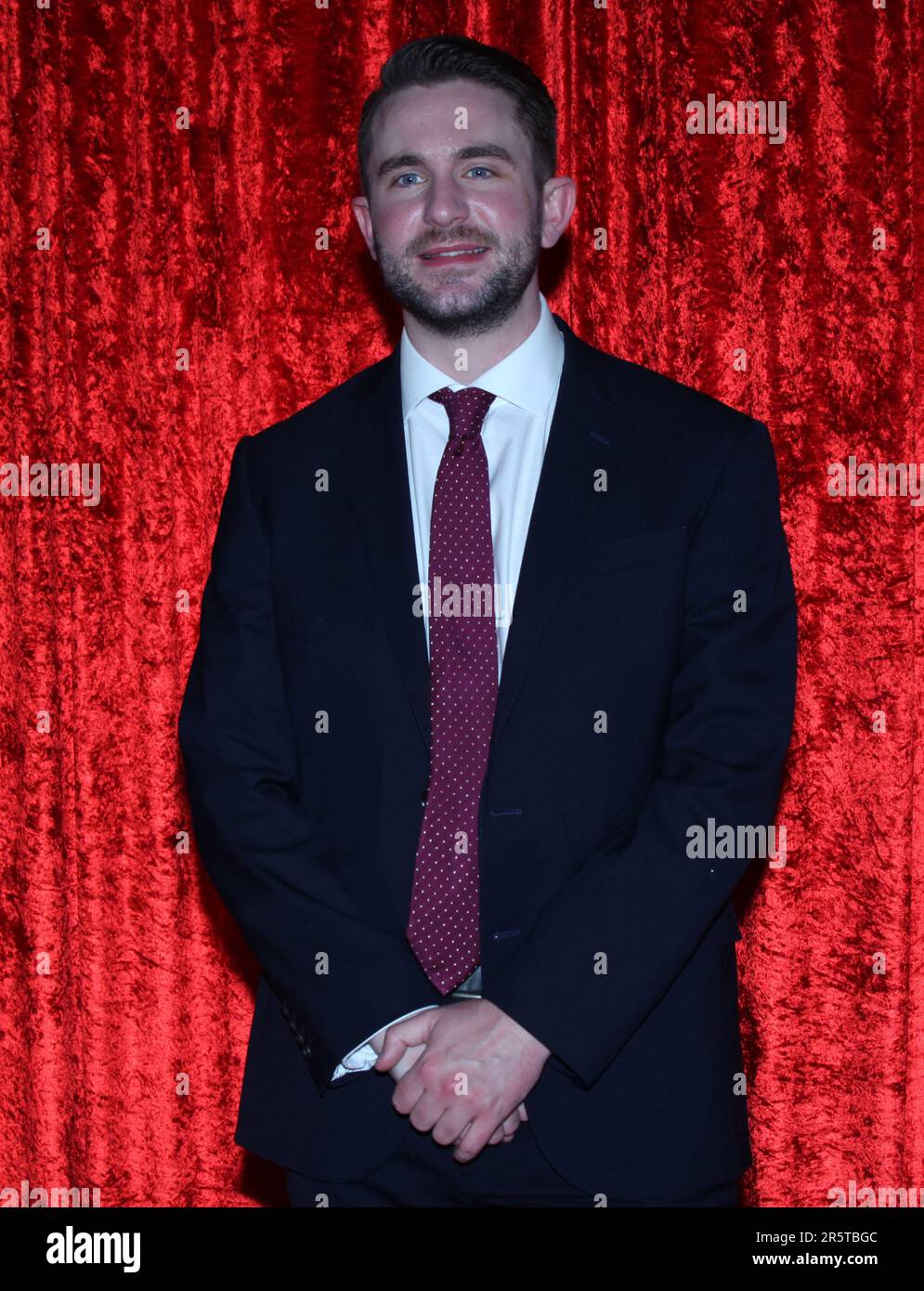 Manchester. UK. Tony Clay at the British Soap Awards 2023. The Lowry ...