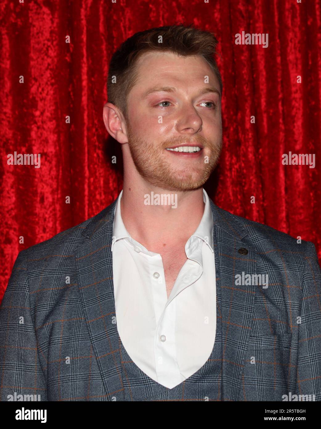 Manchester. UK. Rob Mallard at the British Soap Awards 2023. The Lowry ...
