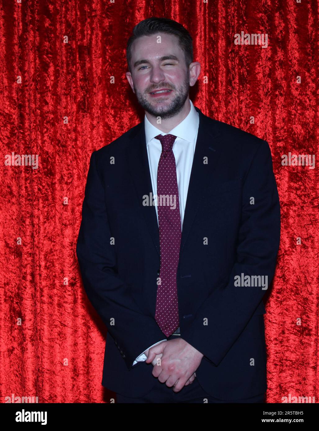 Manchester. UK. Tony Clay at the British Soap Awards 2023. The Lowry ...