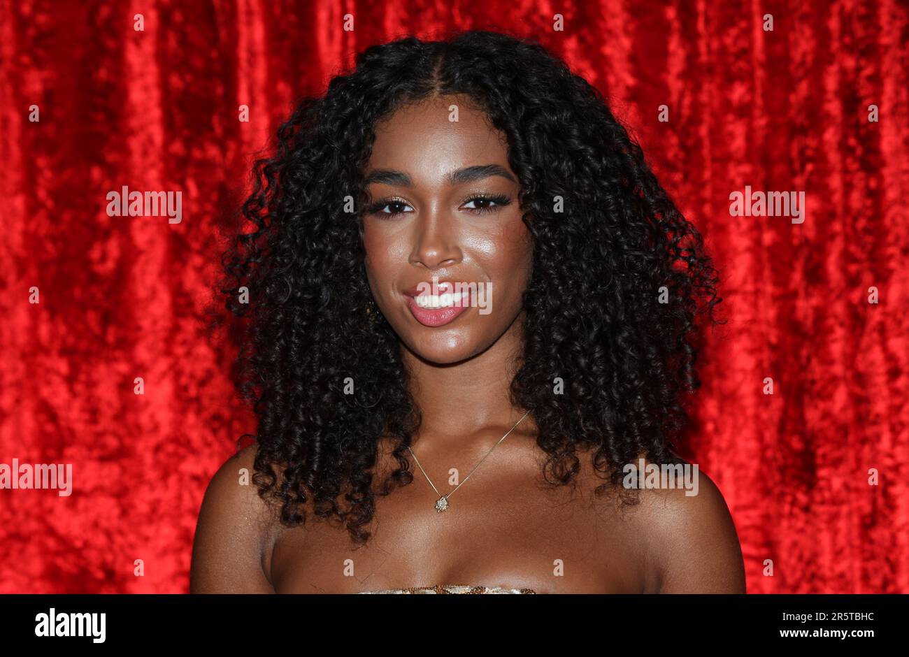 Manchester. UK. Anya Lawrence at the British Soap Awards 2023. The ...