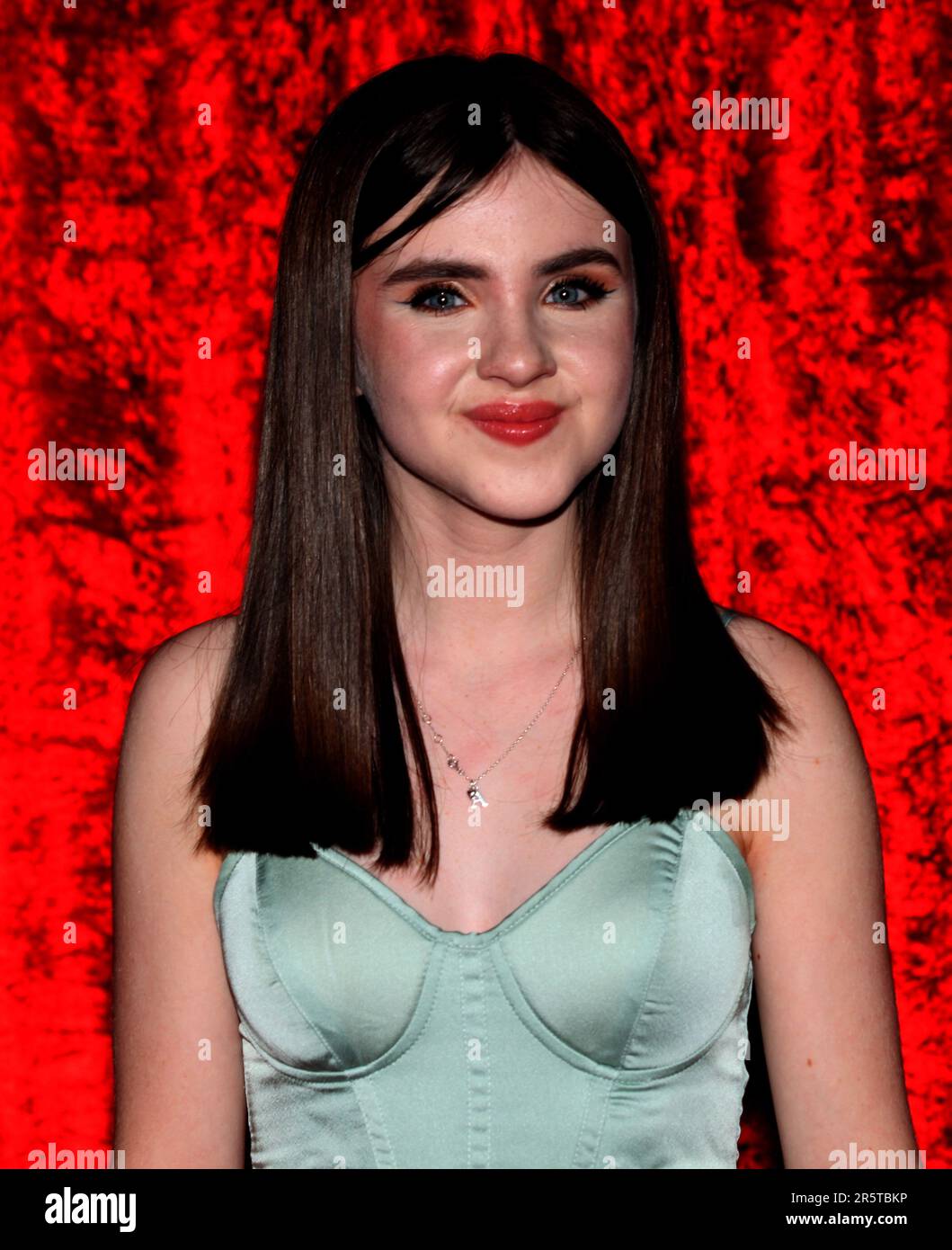 Manchester. UK. Amelia Flanagan at the British Soap Awards 2023. The ...