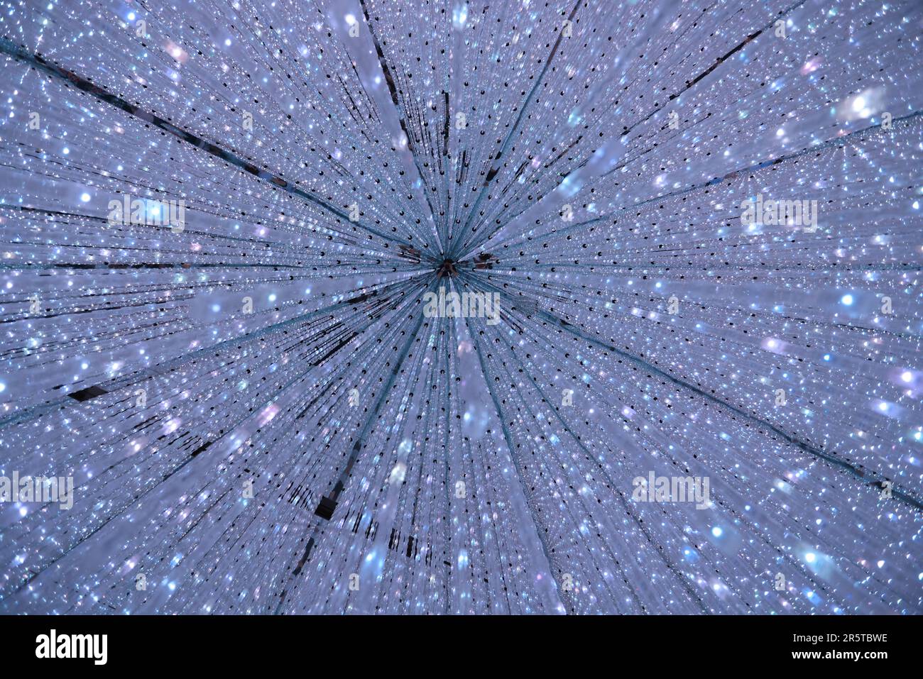 blue and purple LED light show background Stock Photo - Alamy