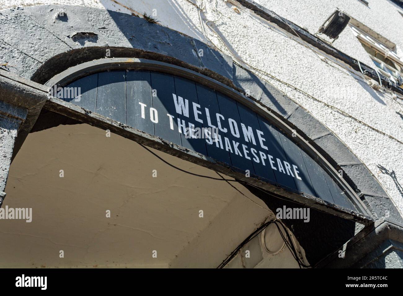 The Shakespeare Inn. Highgate, Kendal Stock Photo - Alamy