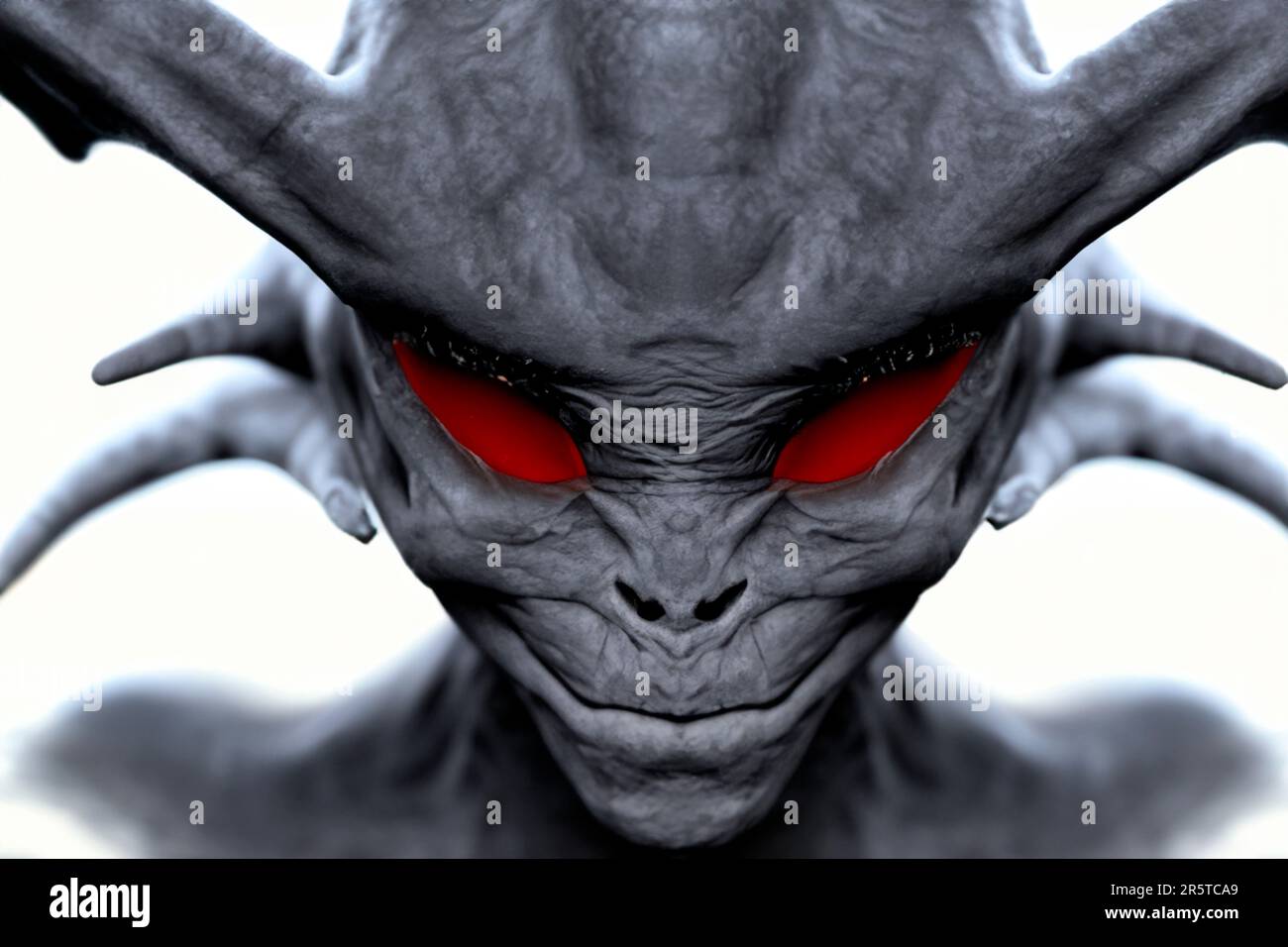 Alien. Alien character and UFO visitor and extraterrestrial humanoid ...