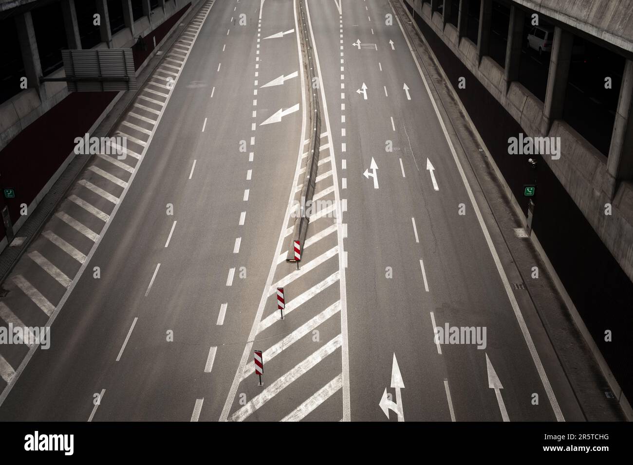 A Modern and Efficient Transportation Route Stock Photo - Alamy