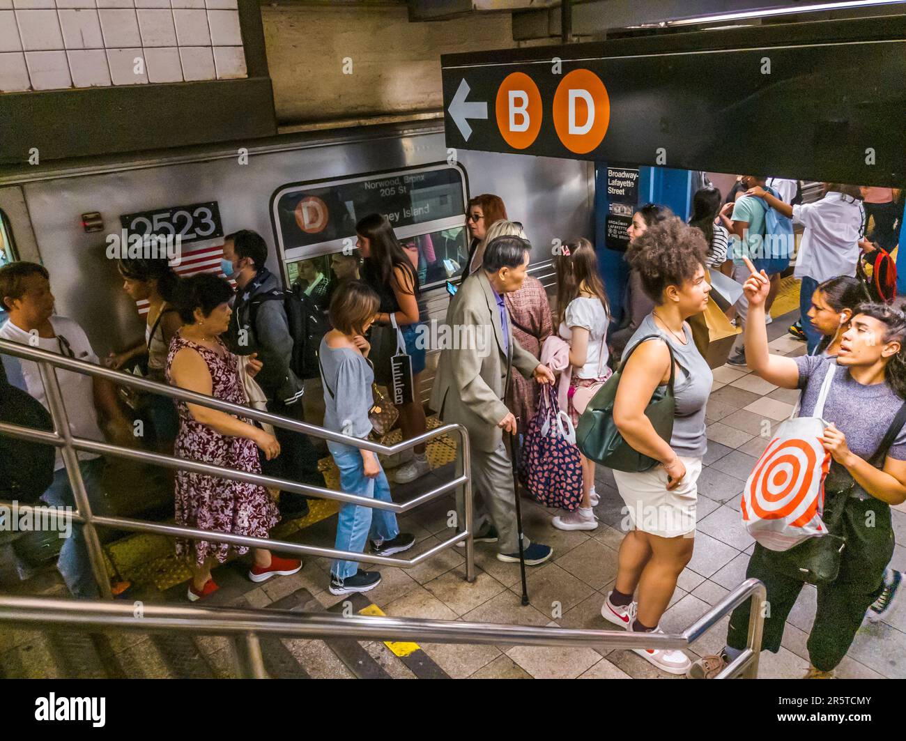 New york usa subway 2023 hi-res stock photography and images - Alamy