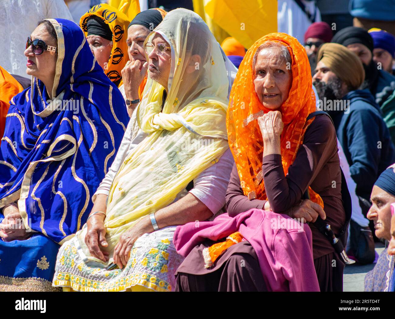London, United Kingdom - June 4th 2023: Sikh diaspora in the UK held a ...