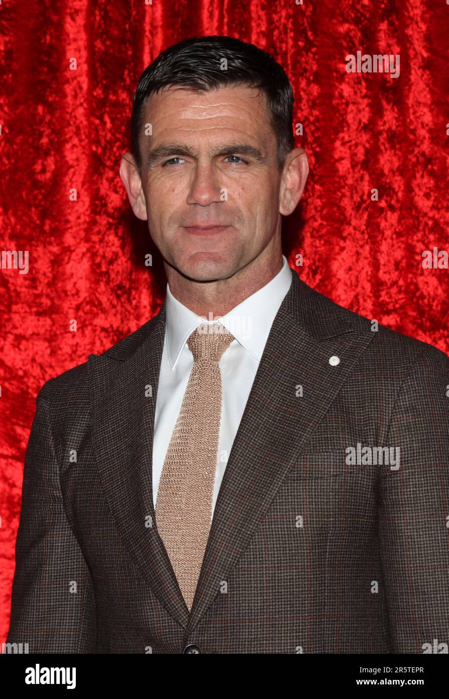 Manchester. UK. Scott Maslen at the British Soap Awards 2023. The Lowry ...