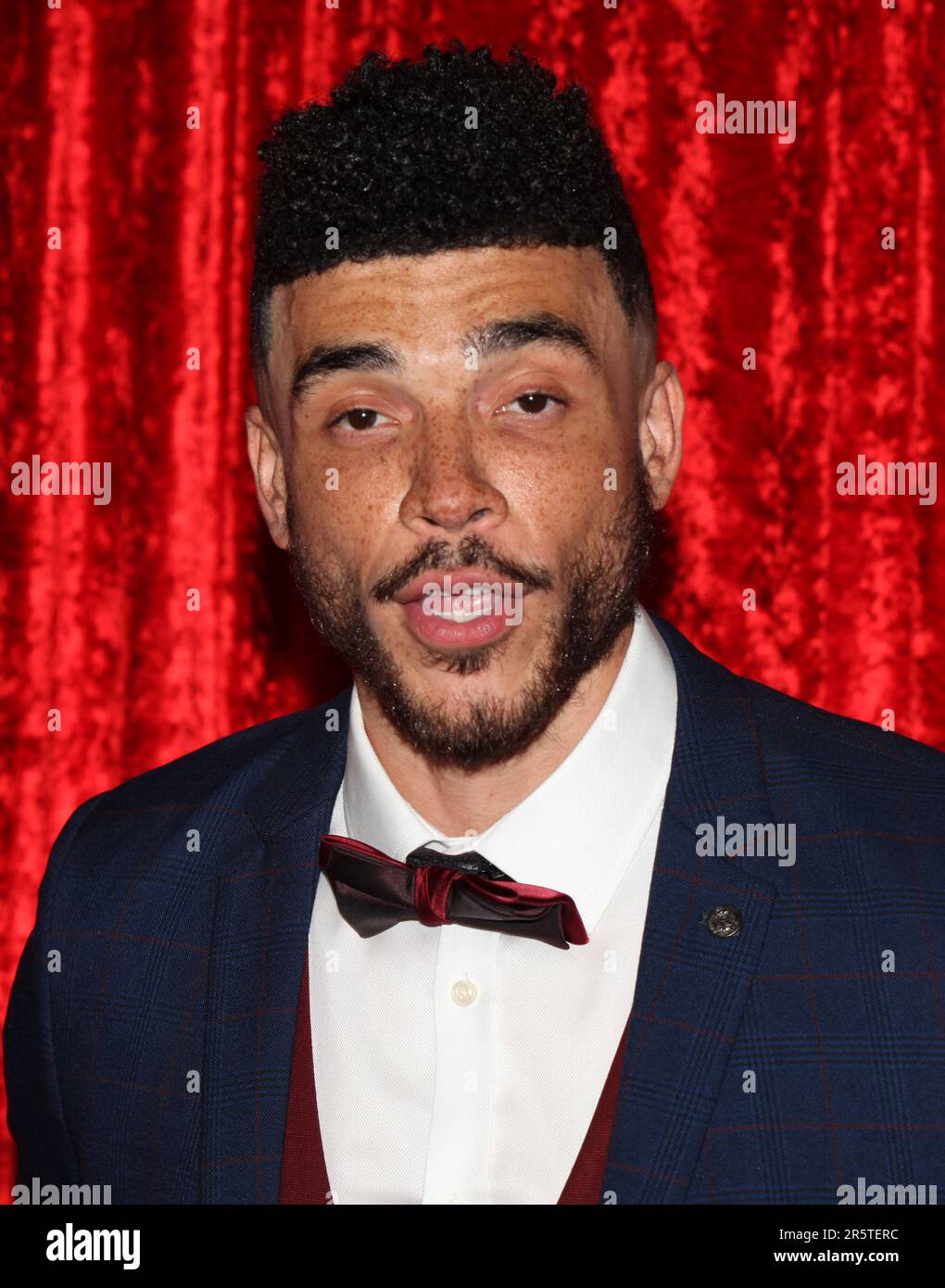 Manchester. UK. Jurell Carter at the British Soap Awards 2023. The ...