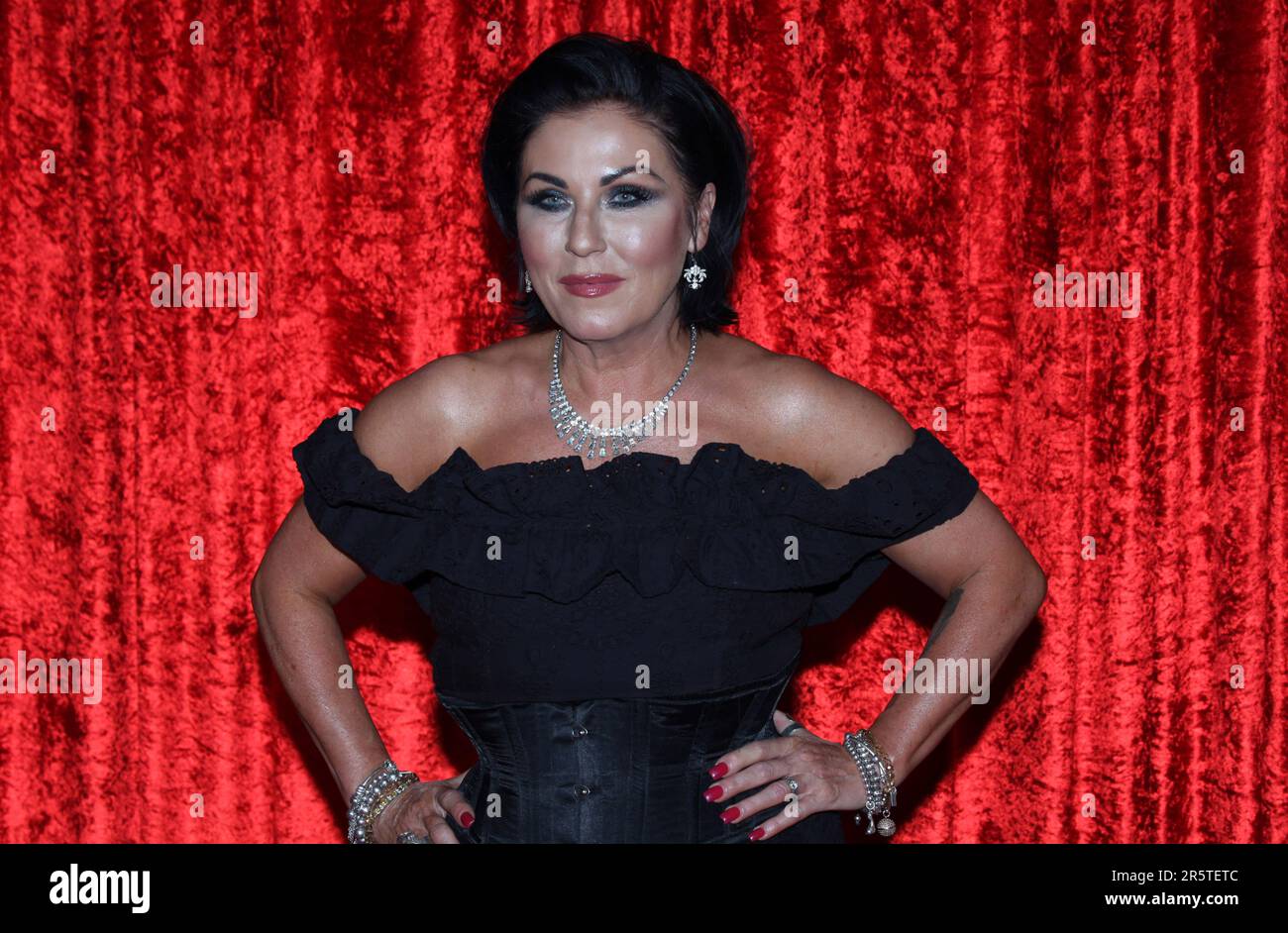 Manchester. UK. Jessie Wallace at the British Soap Awards 2023. The ...