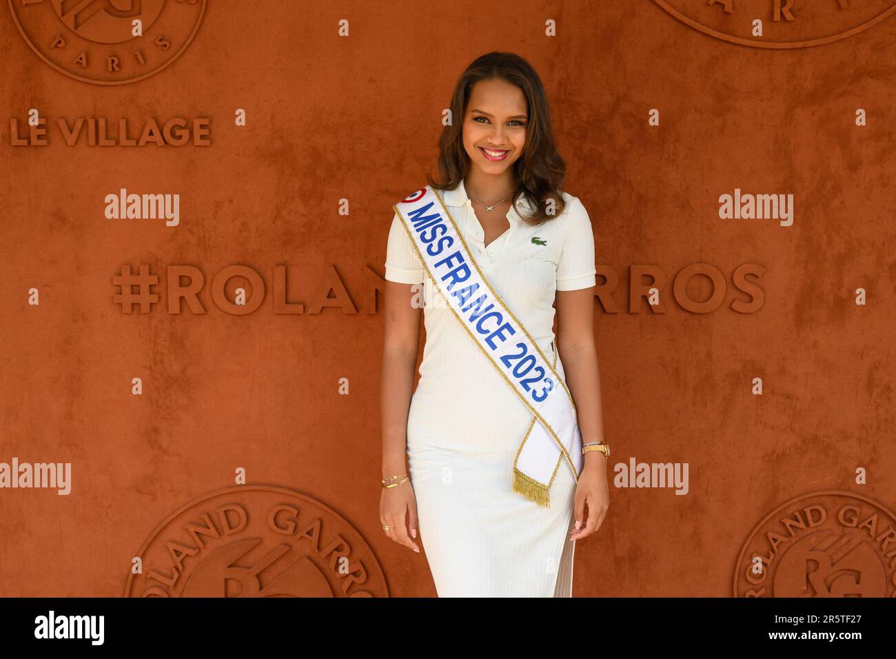 Indira Ampiot, Miss, France. , . French Open at Roland Garros on June 5 ...