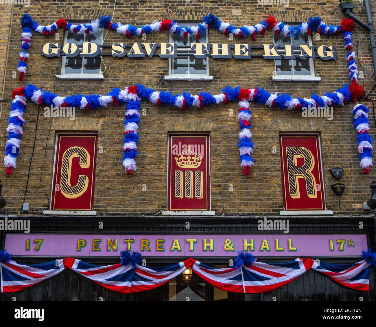 London, UK - April 30th 2023: The exterior of Pentreath and Hall in ...