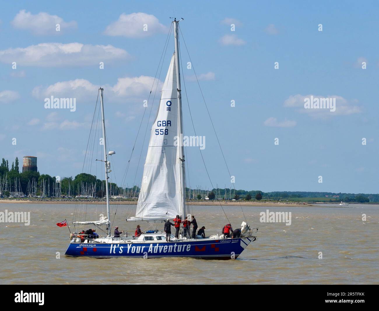Harwich, Essex - 3 June 2023 : Its your adventure the offshore scout ...