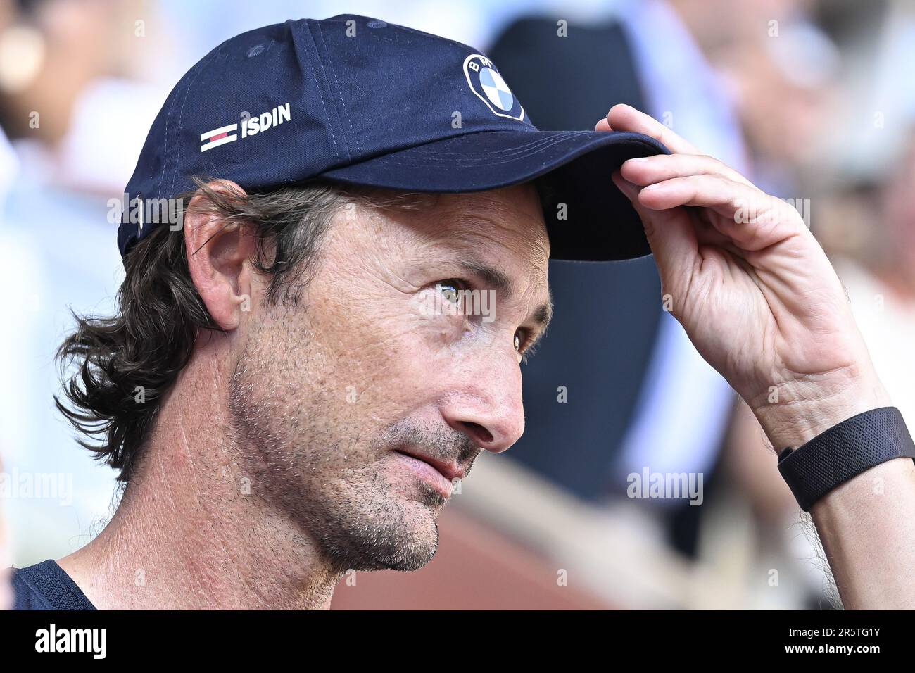 Juan Carlos Ferrero coach of Carlos Alcaraz during the French Open ...