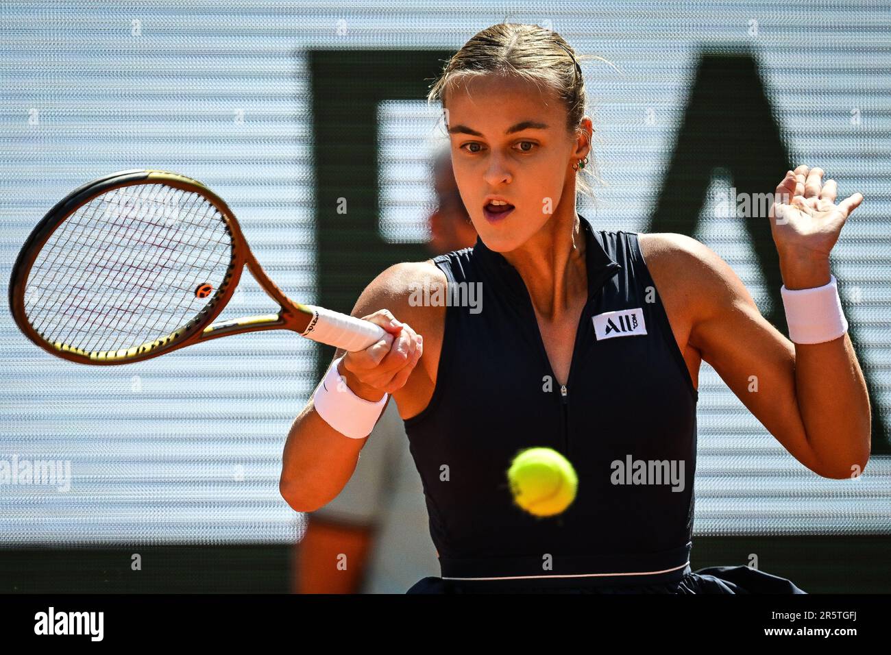 Anna Karolina SCHMIEDLOVA of Slovakia during the ninth day of Roland ...