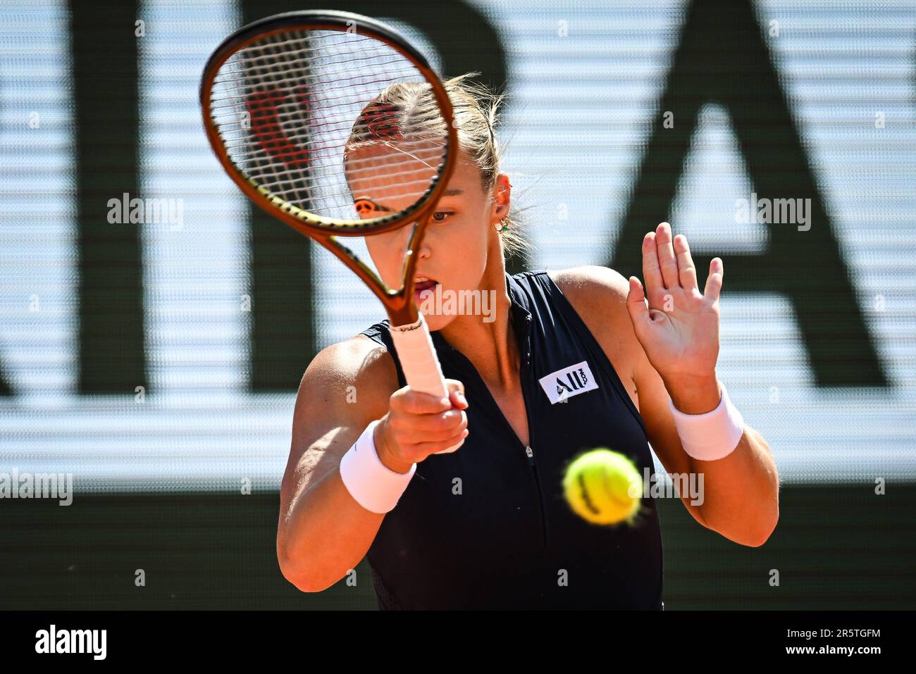Anna Karolina SCHMIEDLOVA of Slovakia during the ninth day of Roland ...