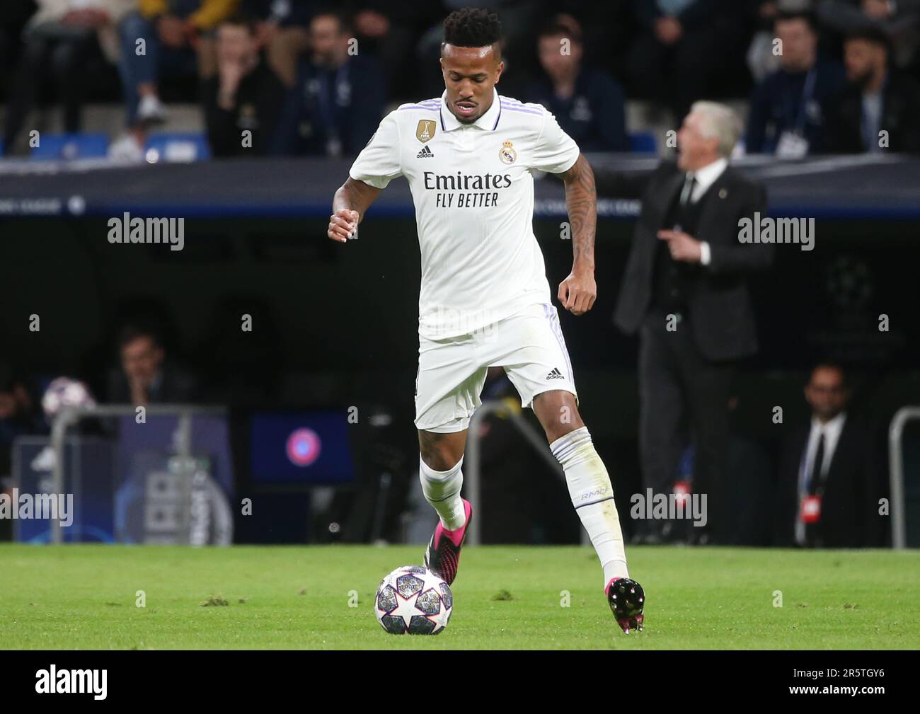 der Milit‹o of Real Madrid during the UEFA Champions League, Quarter ...