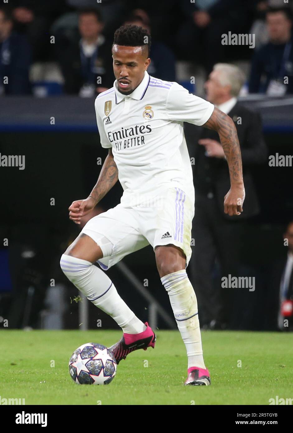 der Milit‹o of Real Madrid during the UEFA Champions League, Quarter ...