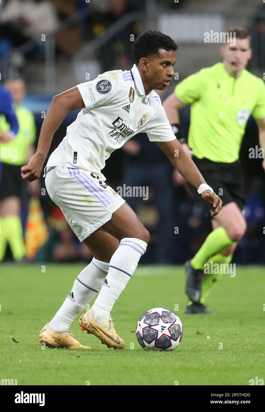 Rodrygo of Real Madrid during the UEFA Champions League, Quarter-finals ...